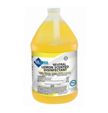 NEUTRAL LEMON DISINFECTANT, 2 OZ / 1 GAL, 4/1 GAL - Bear Facility Supply